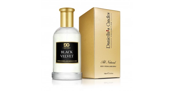 Black Velvet - Room, Body & Linen Spray | Daniella's Candles