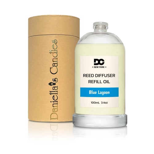Blue Lagoon Reed Diffuser Refill Oil | Daniella's Candles