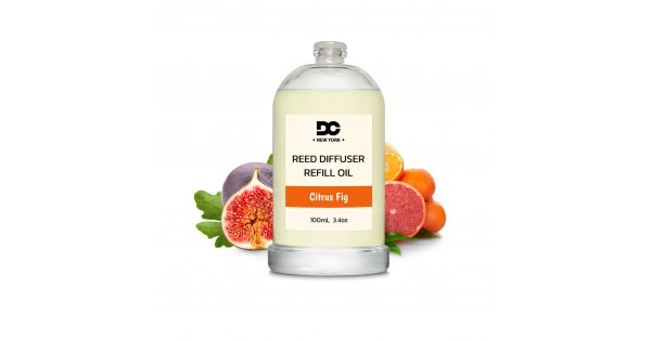 Citrus and Fig Reed Diffuser Refill Oil | Daniella's Candles