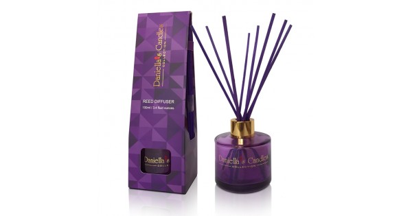 Reed Diffuser Purple | Daniella's Candles