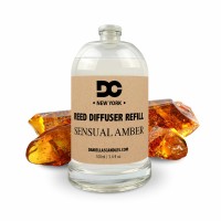 Sensual Amber Reed Diffuser Refill Oil | Daniella's Candles